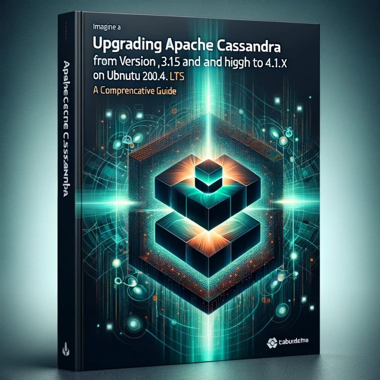 Upgrading Apache Cassandra From Version 3115 And Higher To 41x On Ubuntu 20045 Lts A